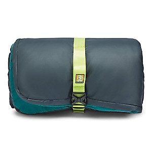 Ruffwear, Mt. Bachelor Pad Portable Dog Bed for Camping, Travel, and Everyday, Tumalo Teal, Medium