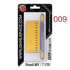 Qianli 007 008 009 011 Metal Scalpel Knife Tools Kit Cutter Engraving Craft Knives +3pcs Blades Cell Phone PCB Repair Hand Tools