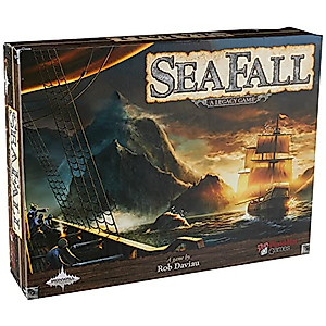 SeaFall Board Game - Legacy Game of Exploration and Adventure! Strategy Game for Kids & Adults, Ages 14+, 3-5 Players, 90-120 Min Playtime, Made by Plaid Hat Games