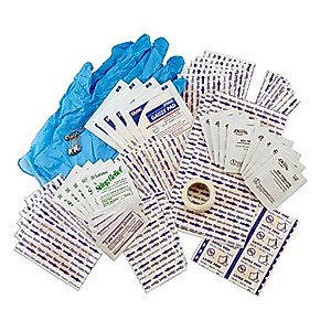 Family First Aid Kit by Coleman | 82 Piece First Aid Tin Kit | Small First Aid Kit for Car | Travel First Aid Kit | Sports First Aid Kit | Metal First Aid Kit for Camping, Hiking, or a Sports Bag