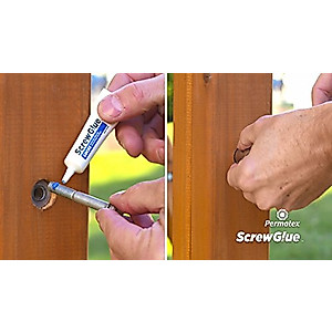 Permatex 28206 6 mL Screw Glue Locks, 0.18 fl. oz