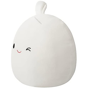 Squishmallows Original 14-Inch Dash White Dumpling with Winky Eye - Large Ultrasoft Official Jazwares Plush