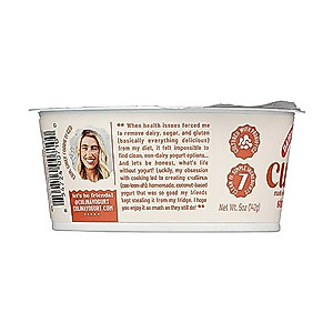 CULINA Strawberry Rose Coconut Yogurt, 5 OZ