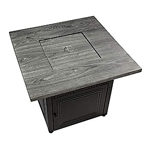 Endless Summer DualHeat Dakota Fire Pit | Dual Heat 2 in 1 Propane Fire Pit & Outdoor Heater | 41,000 Total Combined BTU | 38" Dual Heating Patio Fire Pit | Outdoor Fire Table & Heater