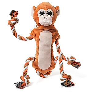 Sedioso Dog Toys, Stuffed Animal Dog Chew Toy, Cute Squeaky Dog Plush Toys with Crinkle Paper for Puppy, Small, Middle, Large Breed