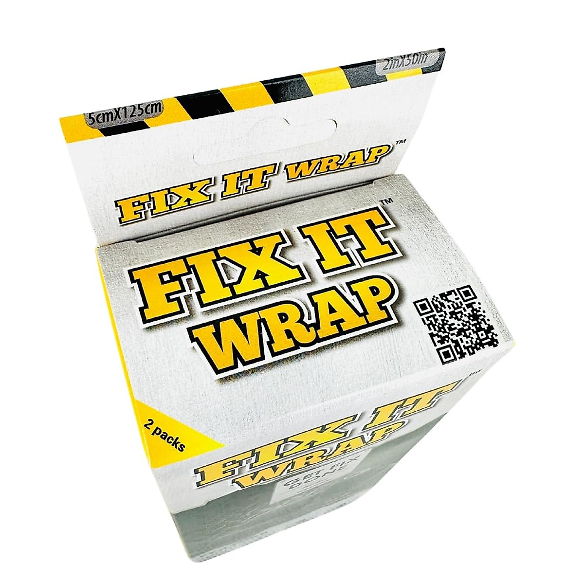 OrthoTape Fix It Wrap 2 INCH X 50 inch | Repair Wrap | Strong Fiber Weld Fix Reinforcement Repair -2 Pack