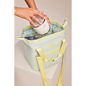 Stanley All Day Julienne Mini Soft Cooler Bag and Lunch Box 12 qt | 20 Can Cooler with Handles and Strap | 12 Hour Cooling | Insulated Travel Bag with Zipper | BPA-Free | Mist