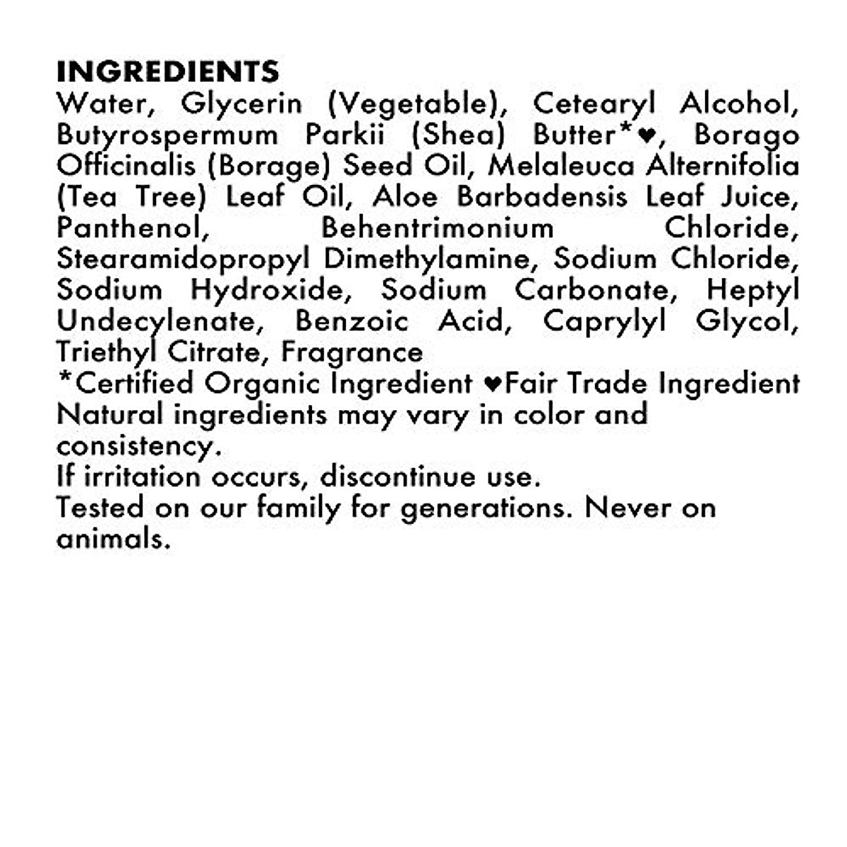 SheaMoisture 2in1 Conditioner and Detangler Leave-In Conditioner for Wig Tea Tree and Borage Seed Oil Paraben Free Conditioner 8 oz