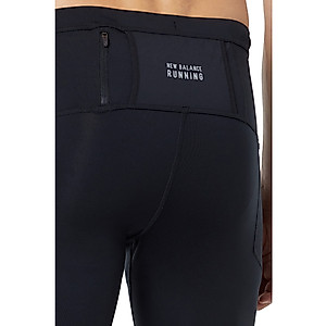 New Balance Men's Impact Run Tight, Black, Large