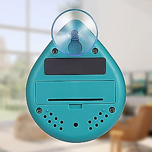 Shower Timer, Classroom Timers Kitchen Timer Bathroom Clock Energy Saver Waterproof Digital Timer (Batteries Not Included)