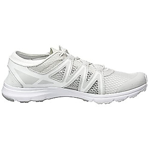 Salomon Crossamphibian Swift 2 Hiking Shoes for Women Sneaker, Lunar Rock/White/Alloy, 9