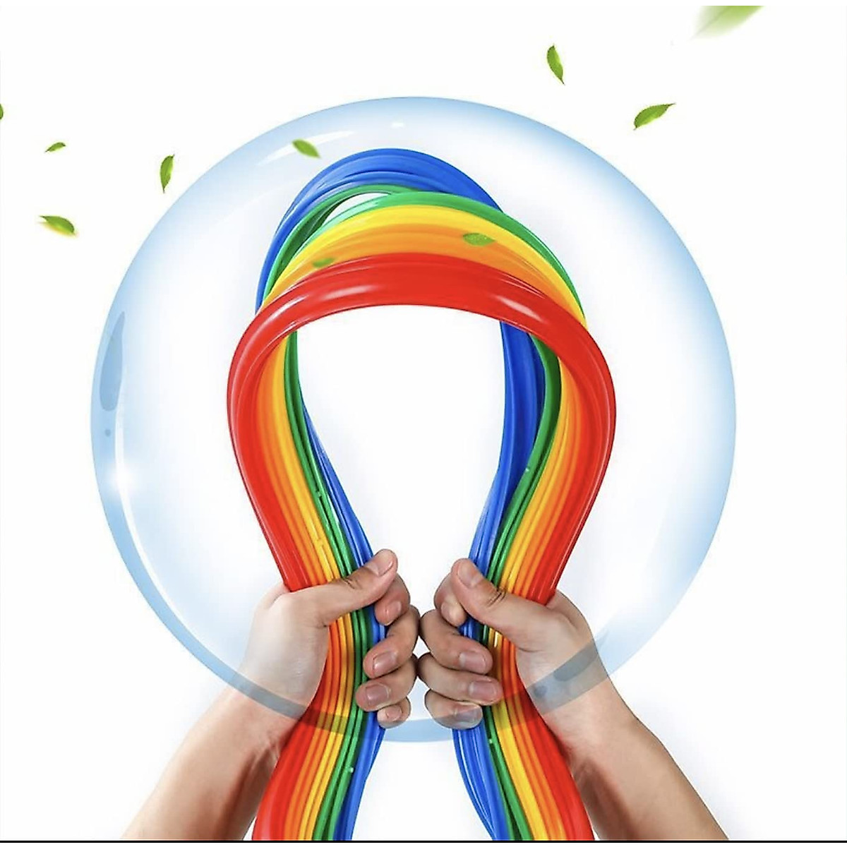 GOODLYSPORTS 2-In-1Hopscotch & Bean Bag Toss,Combine Hopscotch Rings with Bean Bag Toss Game, Bean Bag Toss Game for Kids,Hopscotch Outdoor Game,Agility Rings,Fun Playground Toys for Boys and Girls