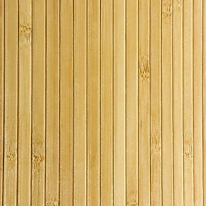 Oriental Furniture 6 ft. Tall Bamboo Wave Screen - Natural