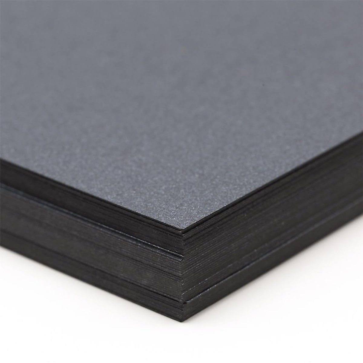 30 Sheets Black Cardstock, 8.5 x 11 Card Stock, 92lb/250gsm Thick Cover Stock, Heavyweight Printer Paper for Invitations, Scrapbooking, Crafting, DIY Projects, Decoration and Drawing