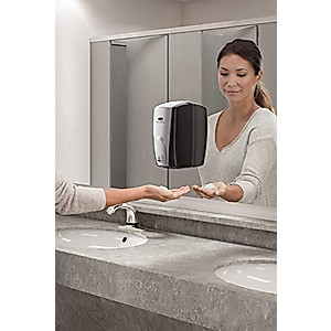 Rubbermaid Commercial Products AutoFoam Dispenser, Automatic Touch Free Wall Mounted Soap and Sanitizer Dispenser, Hand Sanitizer Dispenser, White/Gray Pearl