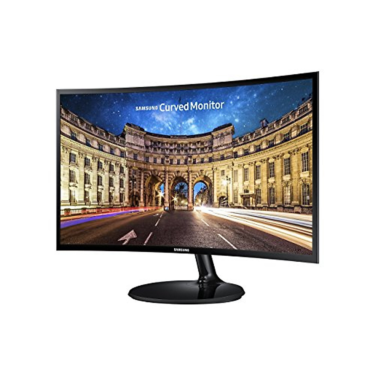 Samsung CF390 (LC24F390FHNXZA) 24-inch LED Curved FHD 4ms FreeSync Monitor Black (Renewed)