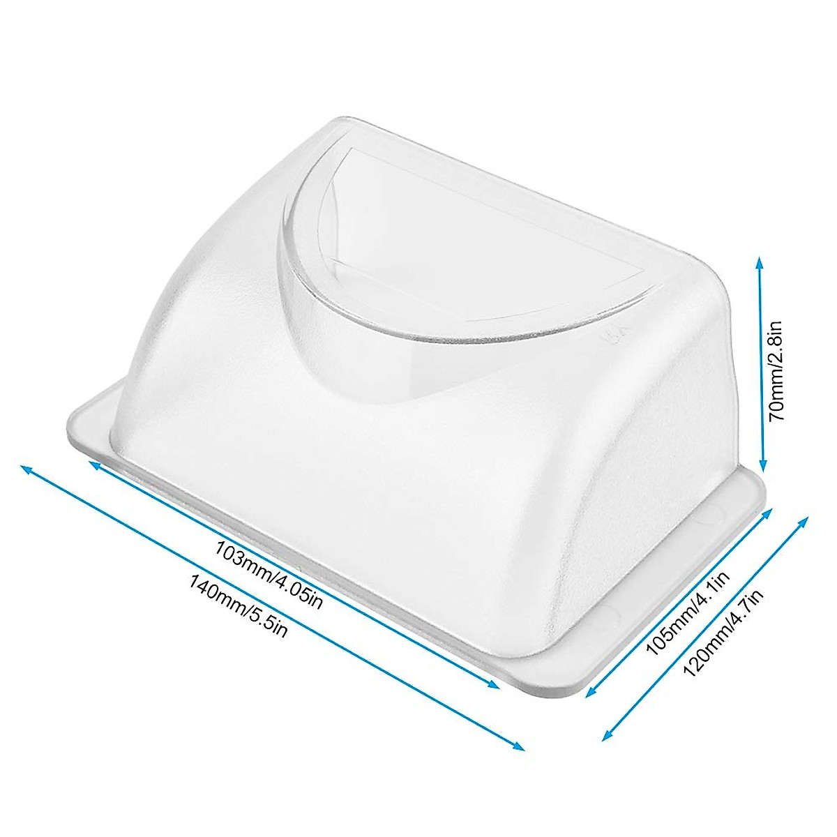 Roadiress Plastic Rain Cover, Plastic Rain Cover Shell for Door Access Control Keypad Controller Rainproof