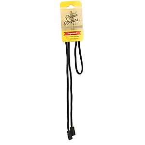 Peeper Keepers Retainer, Sunglasses Holder, Eyeglass Chain for Men and Women, Black