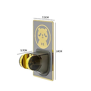 XXBERA Bathroom Shower Head Holder Adjustable Self-Adhesive Shower Bracket Home Product (2PCS)