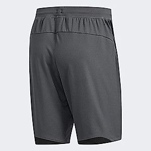adidas Men's 4KRFT Sport 9-Inch Short Badge of Sport Gray X-Large