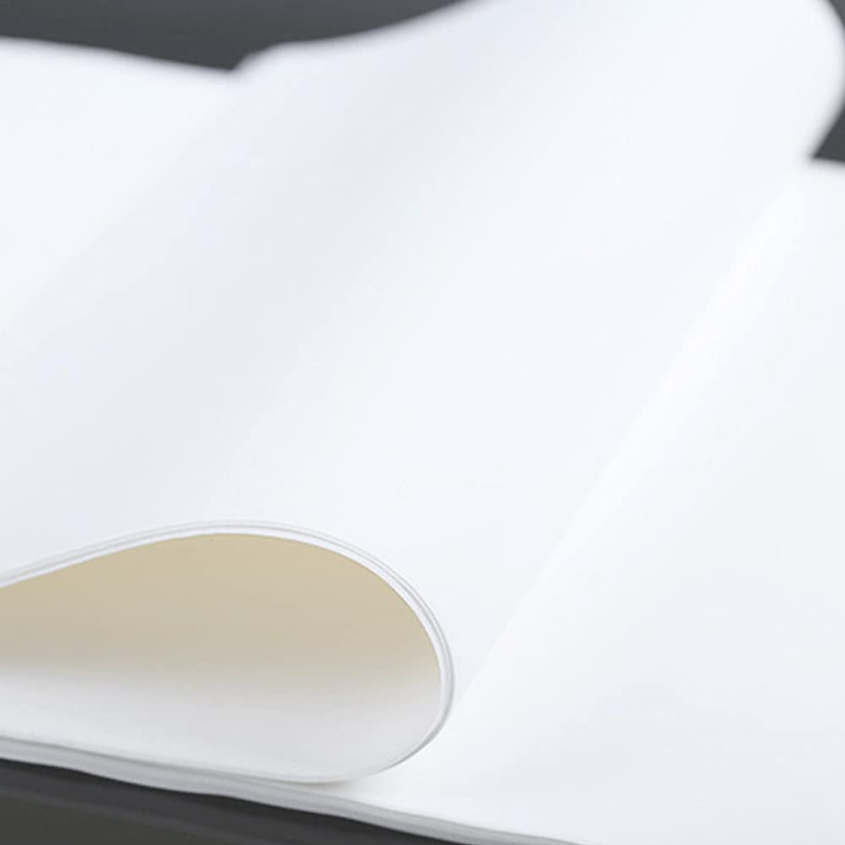 Heating Press Paper Pre-Cut Parchment Paper Slick Silicone Coating on Double Sides 100 Sheet (8X12)