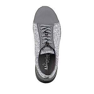 TRAQ by Alegria Qest Womens Smart Walking Shoe Grey 10 M US