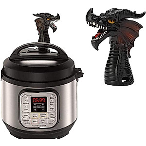 Fire-Breathing Dragon Steam Diverter, Steam Release Accessory, Kitchen Cupboards/Cabinets Savior, Universal Pressure Valve for Instant Pot or Pressure Cooker