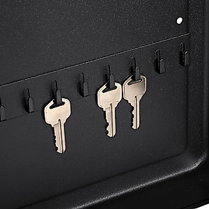 BARSKA 36 Position Key Safe with Combination Lock Black, Medium