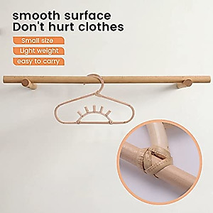 Yothfly Clothes Hanger Kids Garments Organizer Rack Children Hanger Kids Room Decoration Hanger for Clothes,