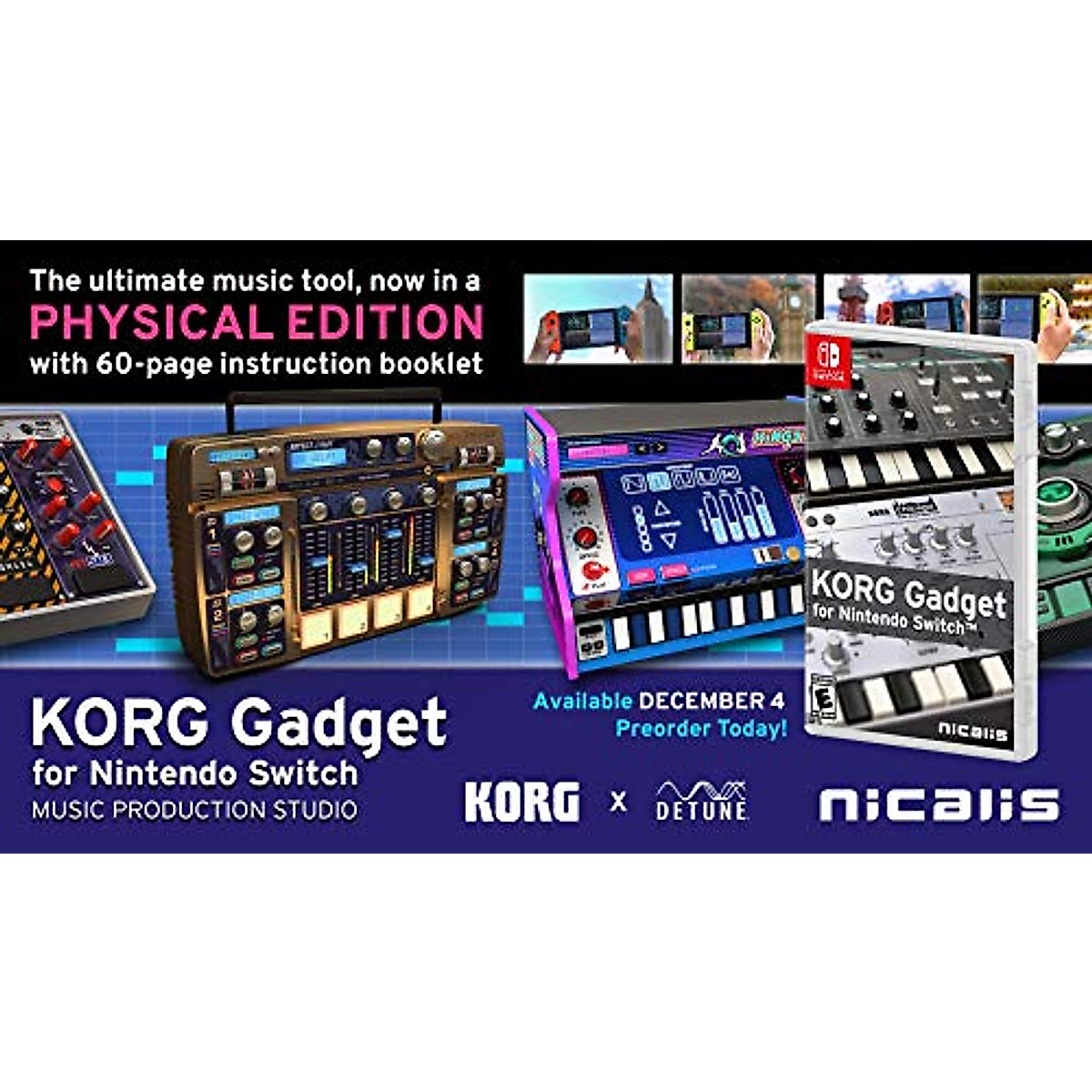 KORG Gadget for Nintendo Switch – Nintendo Switch