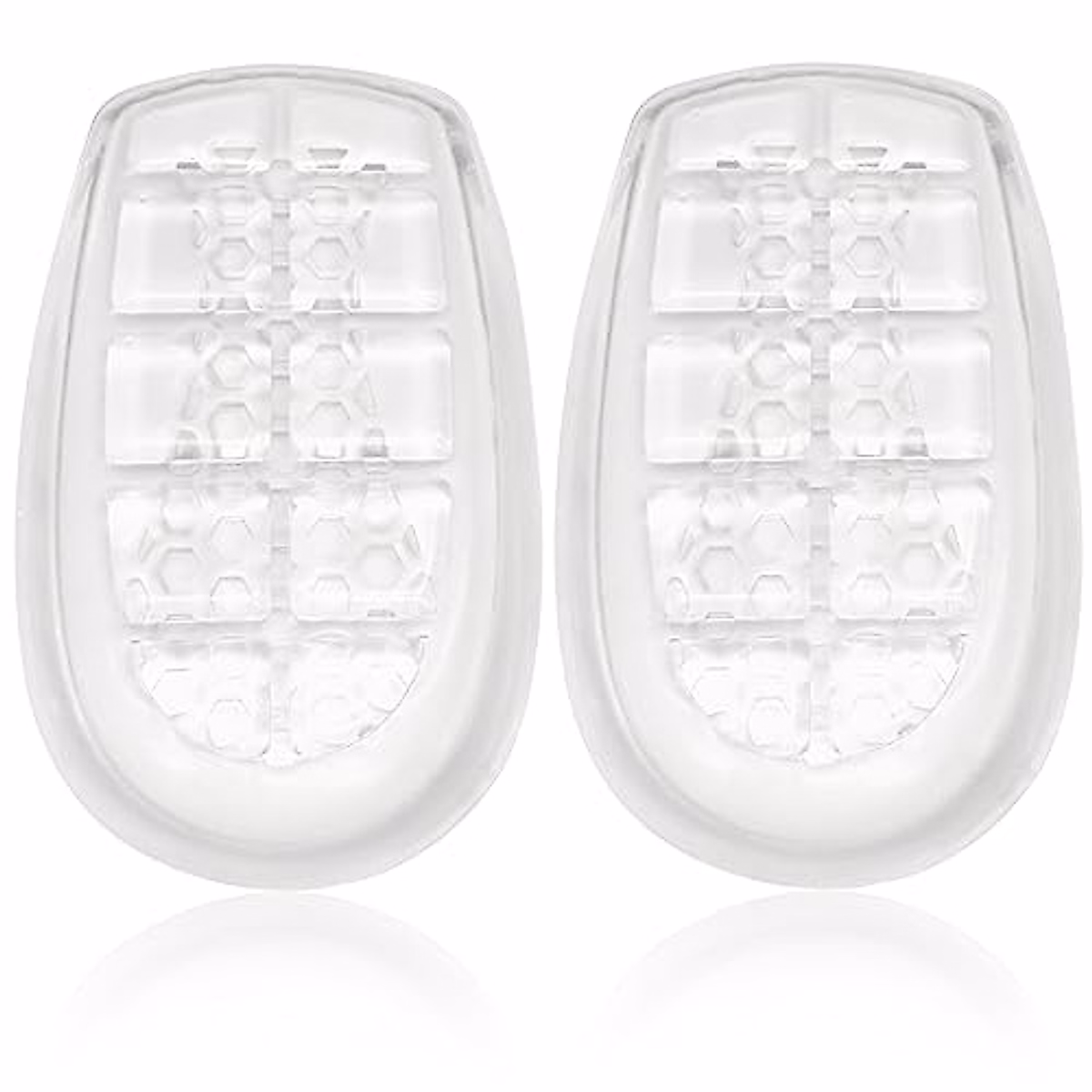 BIGGCOOL Gel Heel Cups, Heel Cushions for Heel Pain, Heel Support Pads for Bone Spur, Achilles Tendonitis, Sever's Disease, Shoe Heel Inserts for Women/Men (Small)