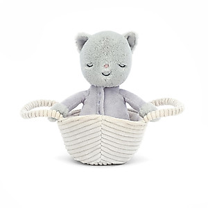 Jellycat Rock-a-Bye Bunny Stuffed Animal, 8 inches | Rabbit & Bunny Plush Toy | Classic Children's Gift