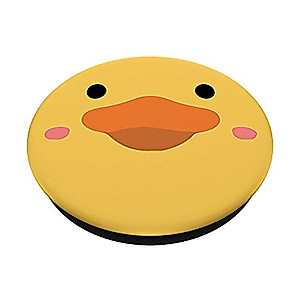 Duck Face Funny Yellow Rubber Duck Cute Duck PopSockets Swappable PopGrip