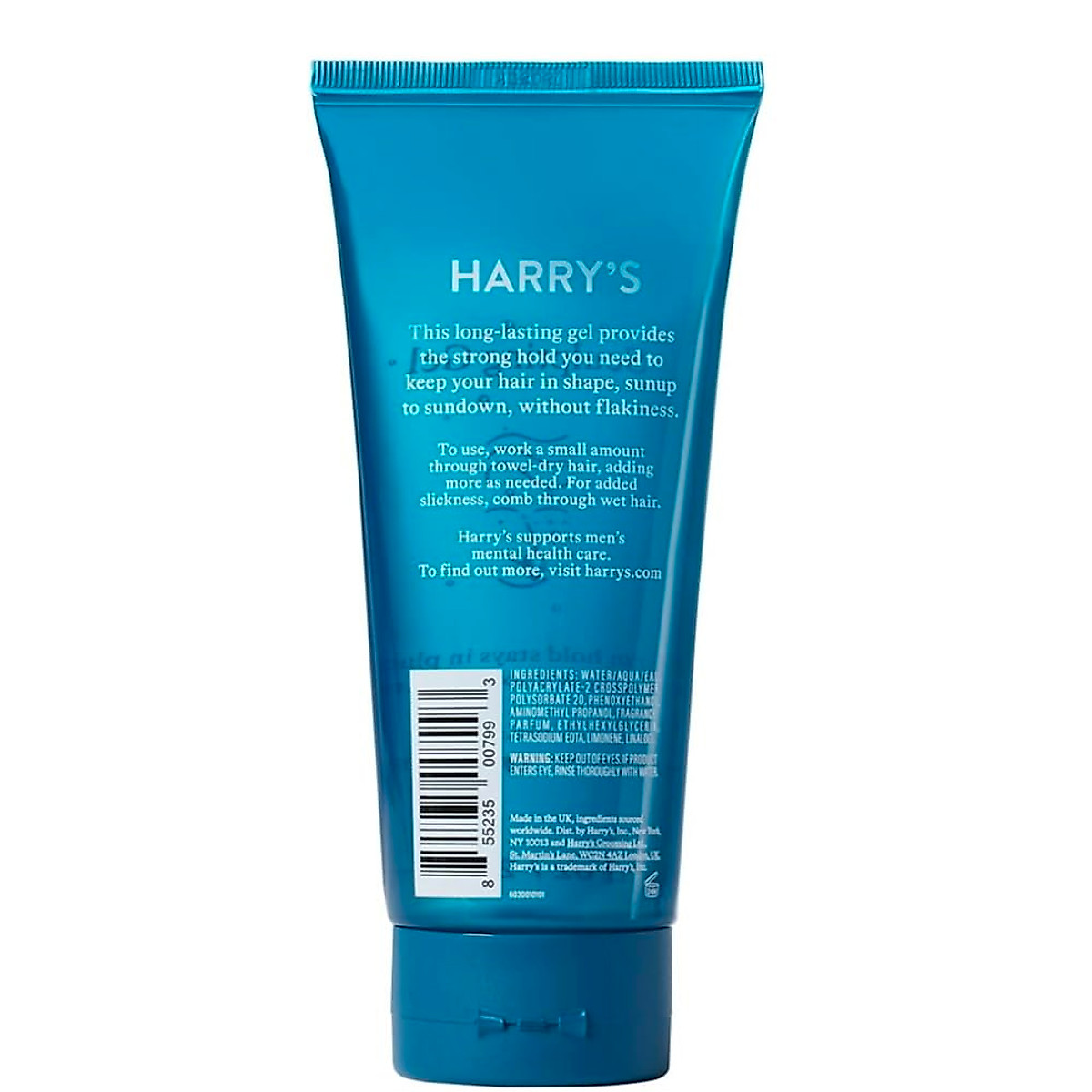 Harry's Sculpting Gel, Sets Firm Structure, Firm Hold, 6.7 Oz