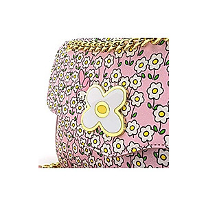 Loungefly x Sanrio My Melody Flower Field Patterned Crossbody Purse (One Size, Pink Multi)