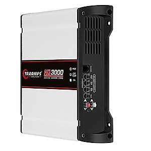 TarampTaramps HD 3000 2 Ohm Class D Full Range Mono Amplifier Car Audio Monoblock Amp (HD3000.2)