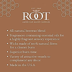 Root Candles Scented Candles Elements Collection Premium Handcrafted 3-Wick Candle, 14.5-Ounce, Fire
