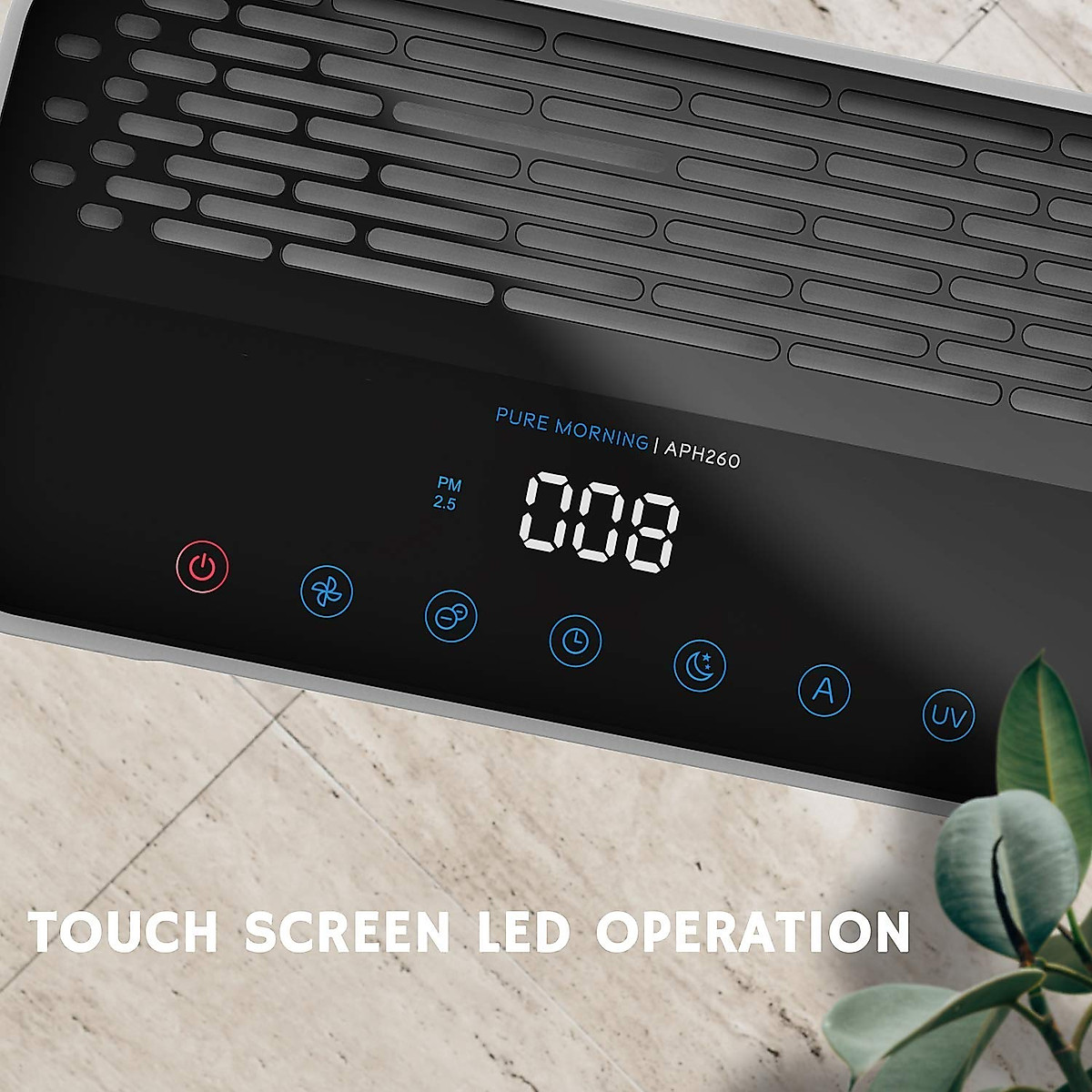 Airthereal Bundle | APH260 Air Purifier and 2-pack Medical Grade H13 True HEPA Spare Replacement Filters, Pure Morning