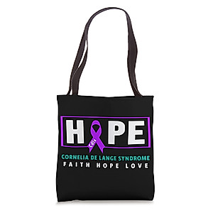 CdLS Awareness Shirt - Hope Cornelia De Lange Syndrome Tote Bag
