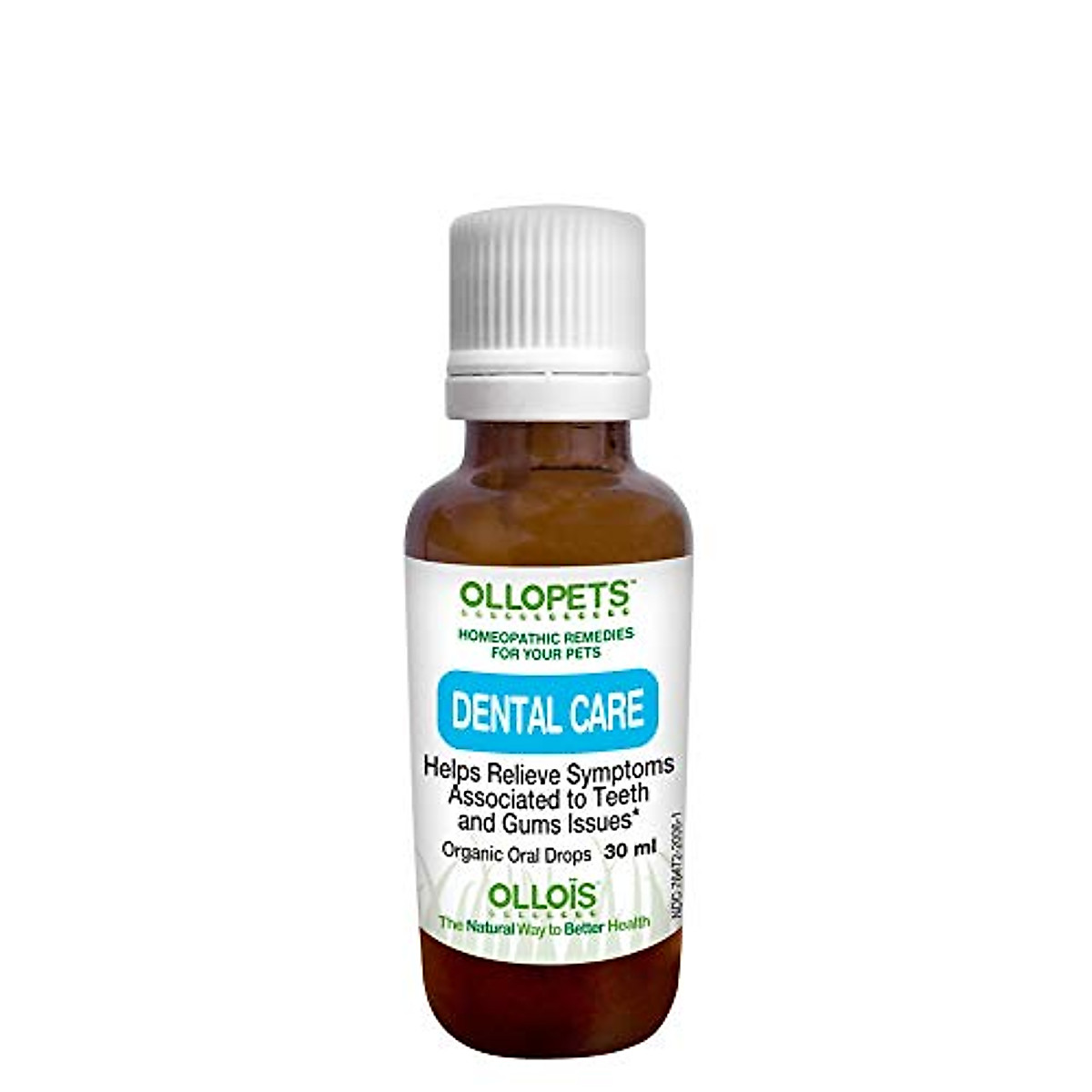 OLLOPETS Dental Care, Organic Homeopathic Remedy for All Pets, 1 Fl Ounce