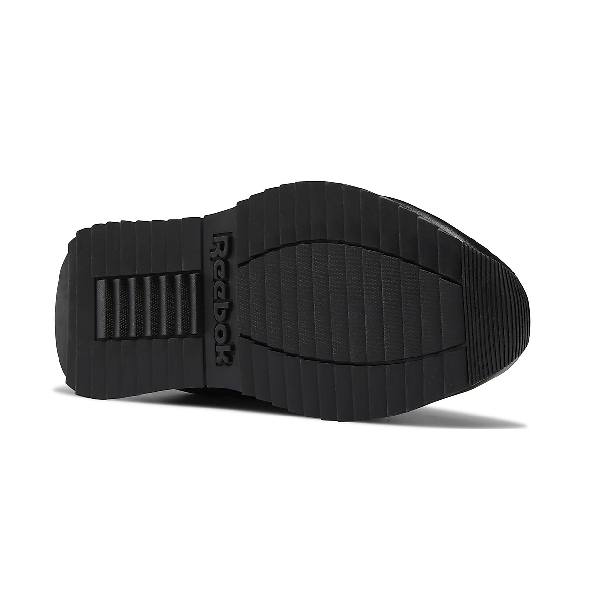 Reebok Women's Glide Ripple Clip Sneaker, Black/Rose Gold, 6