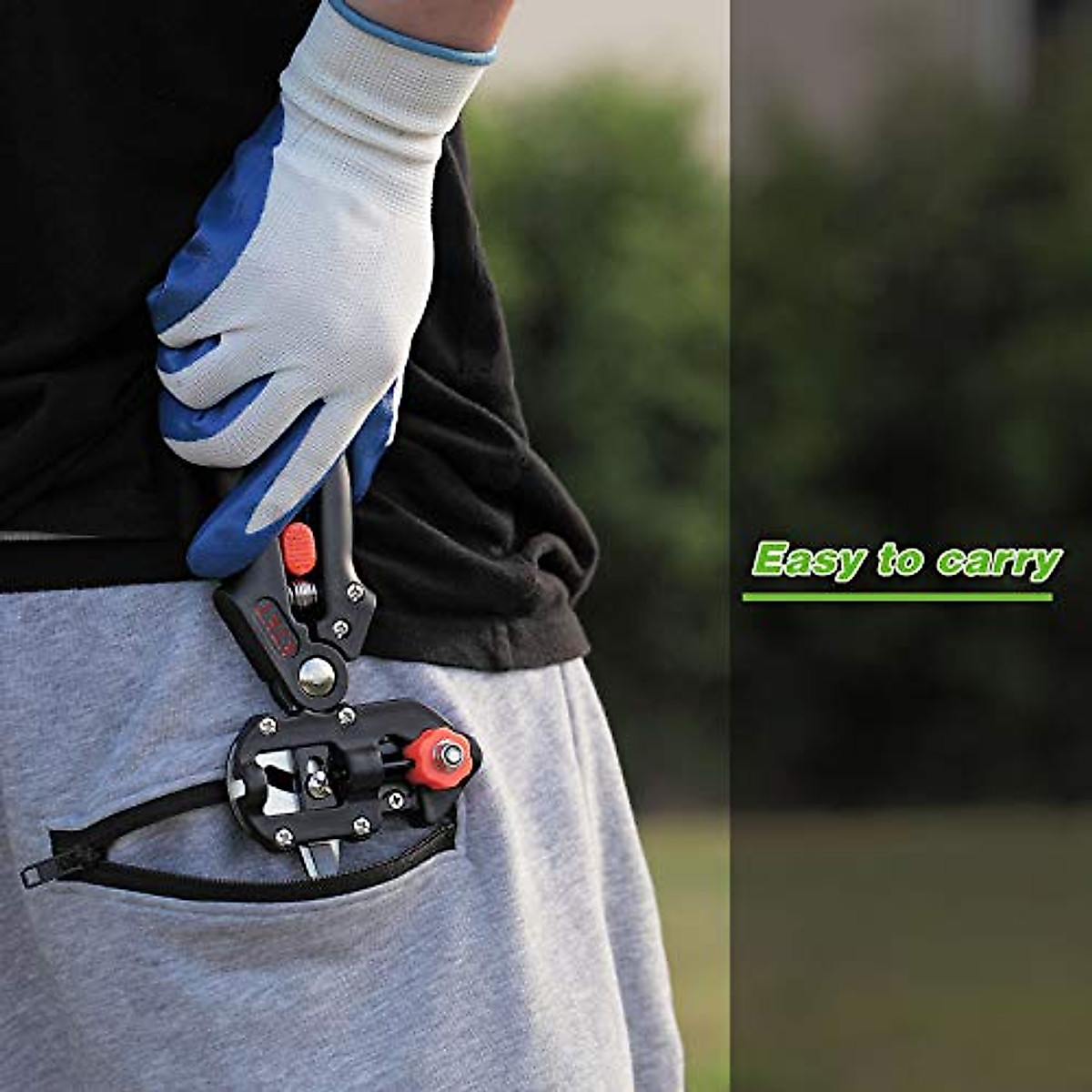 KTKT Grafting Tool Kit, Garden Pruner Tools, Perfect for Fruit Trees Grafting, Including Grafting Tapes, Grafting Knife & Replacement Blades