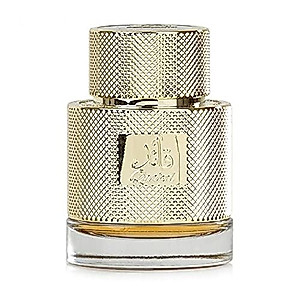 Lattafa Perfumes Qaa'ed Unisex EDP - 100ML (3.4 oz) | Oriental Alchemy | Opens with energizing oud fragrance with oriental notes, it's the perfume you can fall in love with the first smell