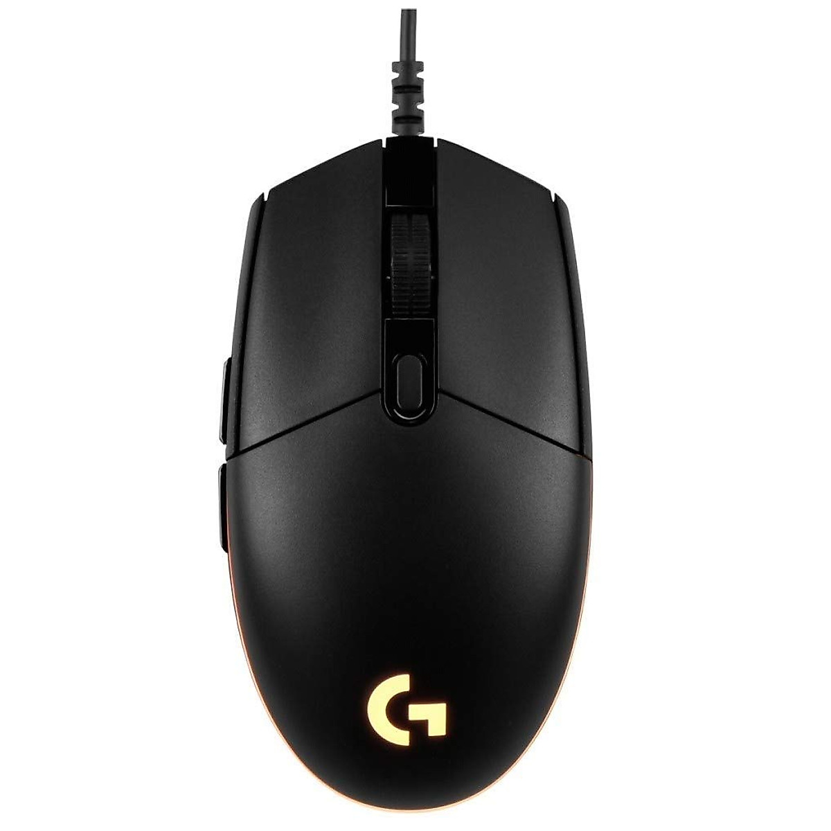 Logitech G203 Prodigy Wired Gaming Mouse, 8,000 DPI, RGB, Lightweight, 6 Programmable Buttons, On-Board Memory, Compatible with PC/Mac - Black