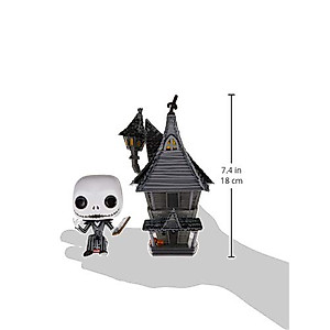 Funko 42599 POP. Vinyl: Town: Nightmare Before Christmas Jack's House W Collectible Figure, Multicolour, us one-Size