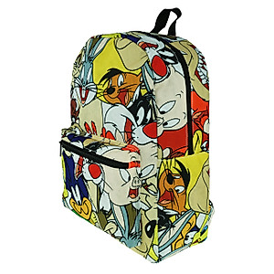 KBNL Looney Tunes Deluxe All Over Print Backpack - 64961,Multicolor