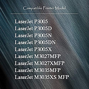 (12,000 Pages) TG Imaging 1-Pack Compatible Toner Cartridge Replacement for HP 51X Toner Cartridge Q7551X Black High Yield Work in P3005 M3027 M3027x M3035 M3035xs Toner Printer