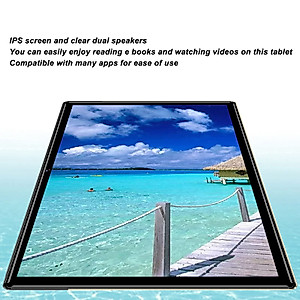 Pomya Tablet PC Android12 10 Inch, 8GB RAM 256GB ROM 8 Core CPU, 5G WiFi 4G LTE Cellular Tablet with Dual Cameras, Type C 7000mAh Battery, Eye Protection Learning Tablet for Kids