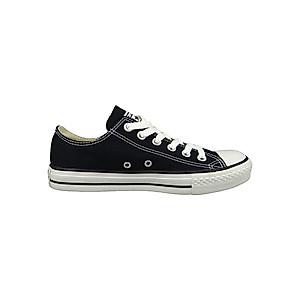 Converse Chuck Taylor All Star Canvas Low Top Sneaker,Black,7.5 US Men/9.5 US Women