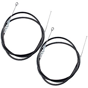 Royitay 2 Pcs Universal Go Kart Throttle Cable 60 inch Long Throttle Cable with 53" Casing for Manco 8252 ASW Go Kart Minibike Buggy Go Cart Jeep